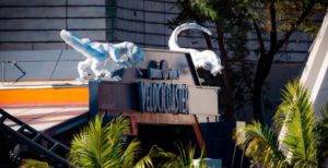 VelociCoaster Entrance Sign In Place At Universal's Islands Of ...